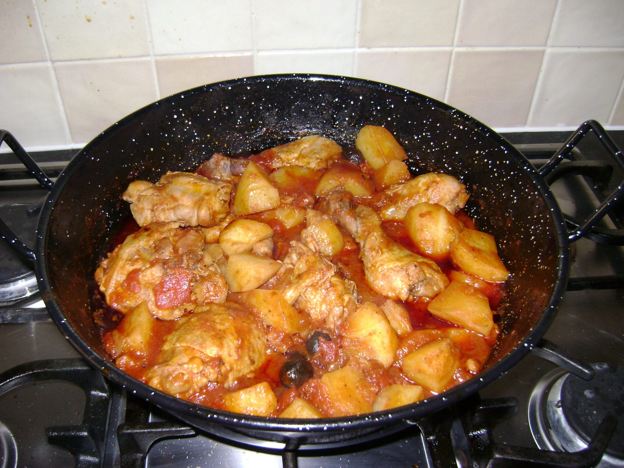 Chicken and Potato Stew Recipe | Guiso de Pollo y Patatas